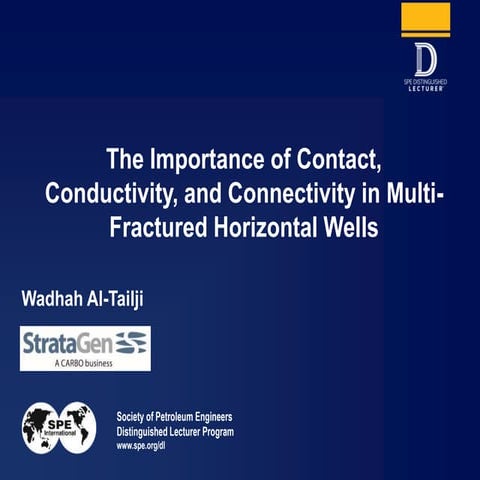 The Importance of Contact, Conductivity, and Connectivity in ...