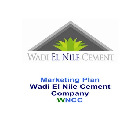 Wadi El Nile Cement Marketing Plan | PDF