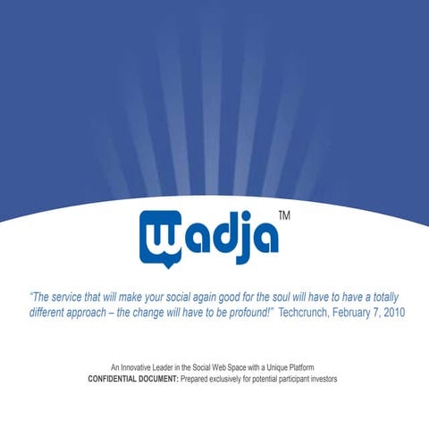Wadja Marketing | PPTX