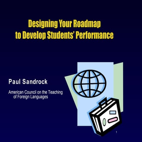 Roadmap to Develop Students’ Performance | PPT