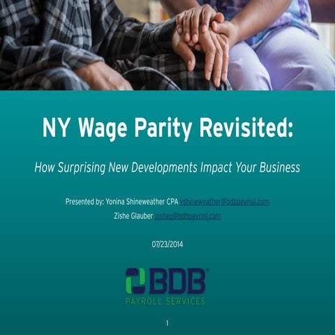Wage Parity Revisited | PDF