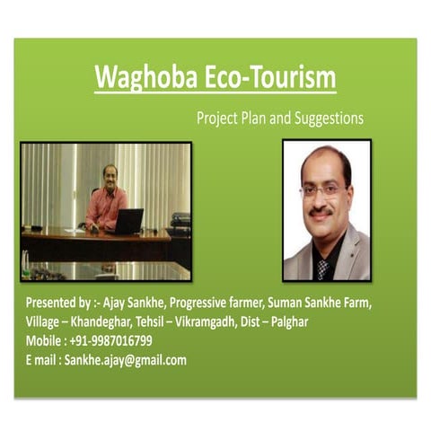 Waghoba / D Zero Eco Tourism | PPTX