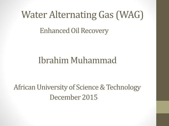 EOR- enhance oil recovery | PPT