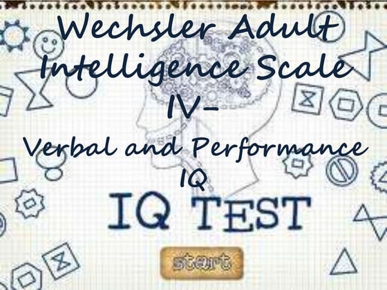 Standardized Test Research: Wechsler Intelligence Scale of Children | PDF