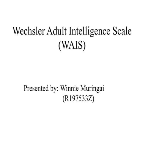 WAIS_Intelligent Scale Presentation WINNIE.pptx