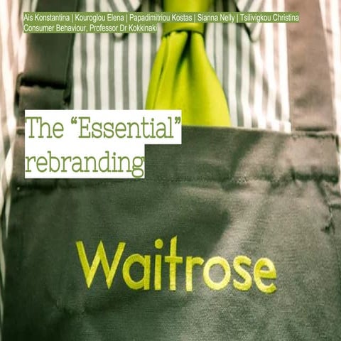 Waitrose Essential | PDF | Advertising Industry | Industries