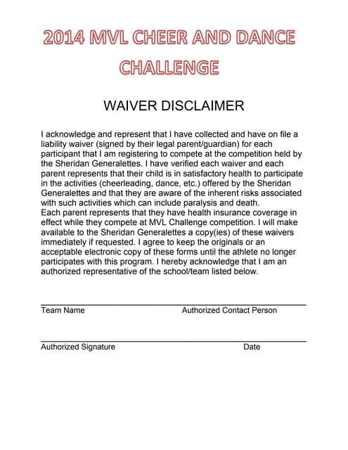 Dance score sheet | DOCX