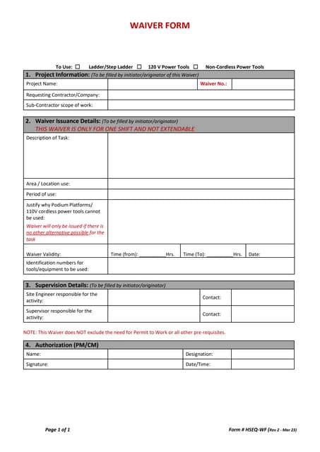 LIFTING WORK PERMIT Form # HSEQ - LWP Rev 2.docx