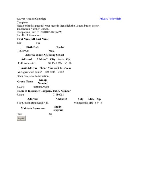 Letter of Rec. | PDF