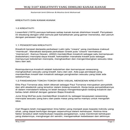 Waj 3107 tugasan 5 pg | PDF