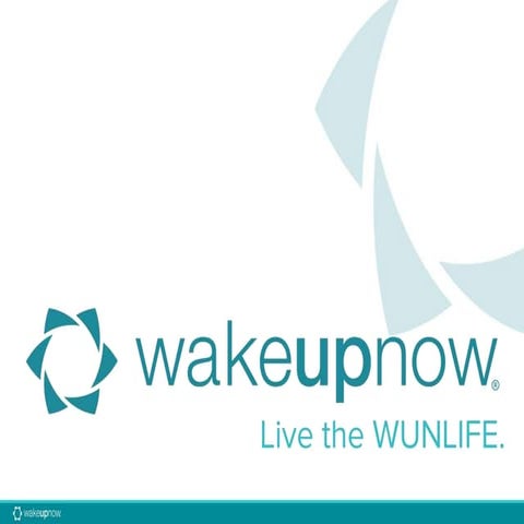 Bruce Wakeupnow Presentation | PPTX