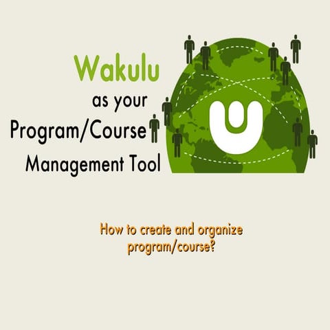 Wakulu as a Program/Course Management Tool | PDF | Internet | Computing