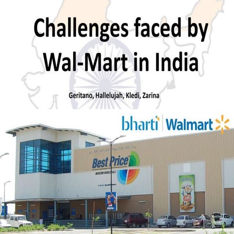 Wal mart in india group work ppt | PPT