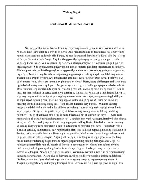 Ang Tundo Man Ay May Langit Din | PPTX