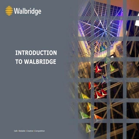 Introduction to Walbridge | PPTX