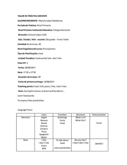 Lesson plan 6 | PDF