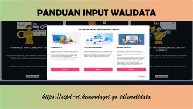 Panduan Penginputan Eletronik WALIDATA pemerintahan | PDF