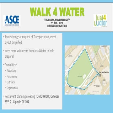 Walk4 water general meeting slide_10_22 | PPTX