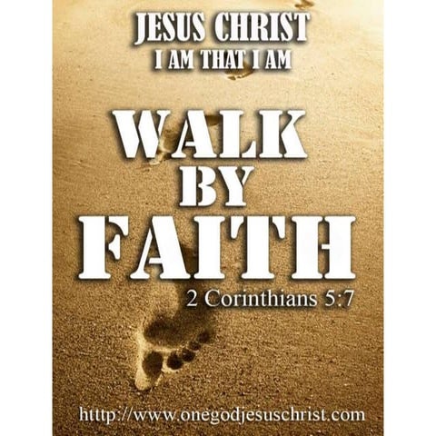 Walk by faith | PPTX