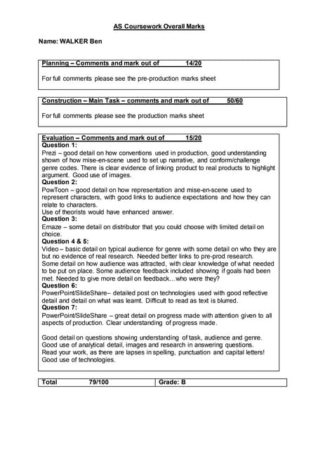 evaluation and overall feedback sheet | PDF