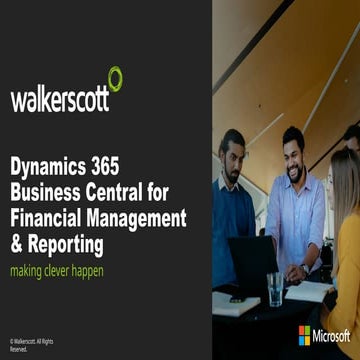 Microsoft Dynamics 365 Business Central Capability Guide | PDF