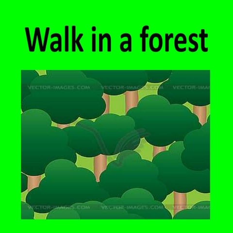 Walk in a Forest | PPT