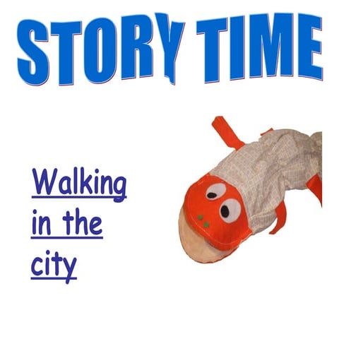 Walking in the city | PPT