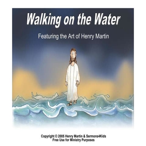 Walking on water | PPT