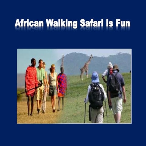 Kids safari | PPTX