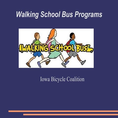 Walking school bus presentation | PPT