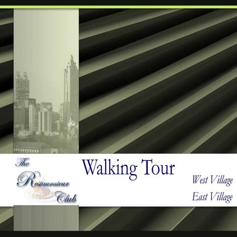 Walking Tour Powerpoint Presentation | PPT