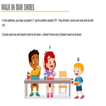 Walk in Our Shoes Lesson Plan for Empathy | PPTX
