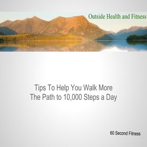Walk more (1) | PPT