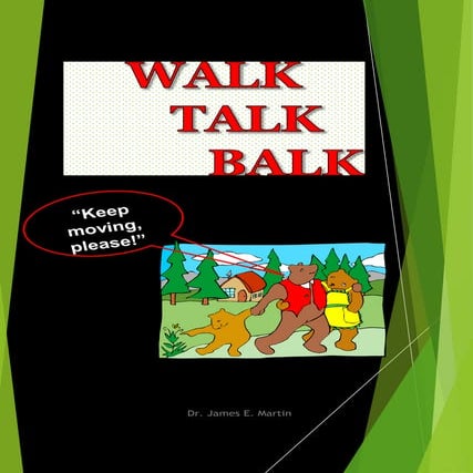 Walk talk balk | PDF