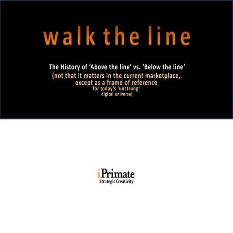 Walk The Line | PPT