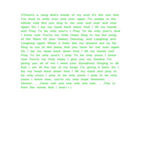 I Can Only Imagine | PPT