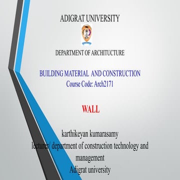 Wall construction | PDF