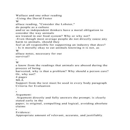 Wallace and one other reading -Using the David Foster Wallace .docx