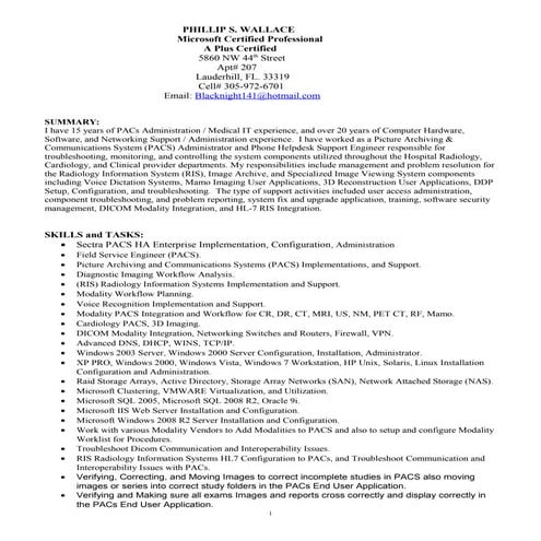 PACS strategic plan and needs assessment, technical Issues, PACS architecture. | PPT