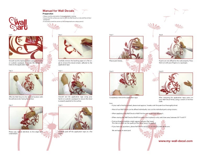 Wall Decal Installation Guide By The Wall Decal Shop