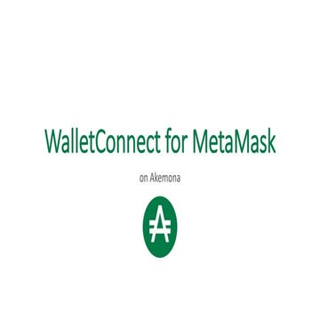Wallet connect screenshots | PPT