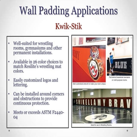 Wall Padding Applications | PPT