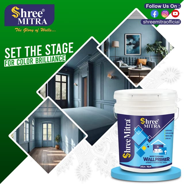 Shree Mitra Wall Primer | Shree Mitra Paints | PDF