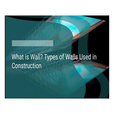 Walls and types of walls | PDF