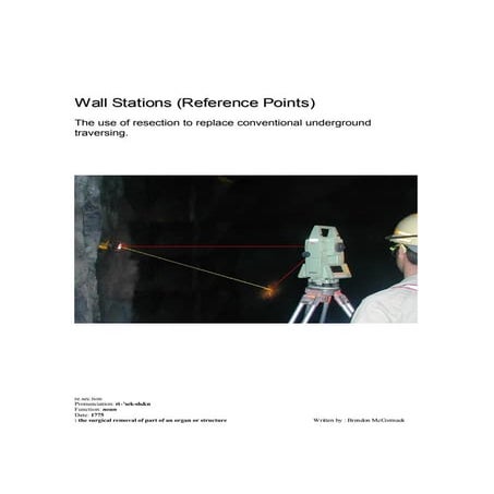 Wall Station Surveys | PDF