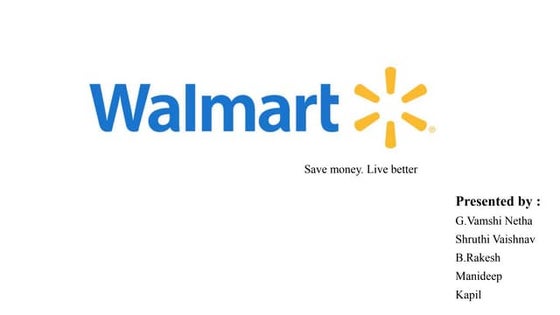 Walmart presentation | PPT