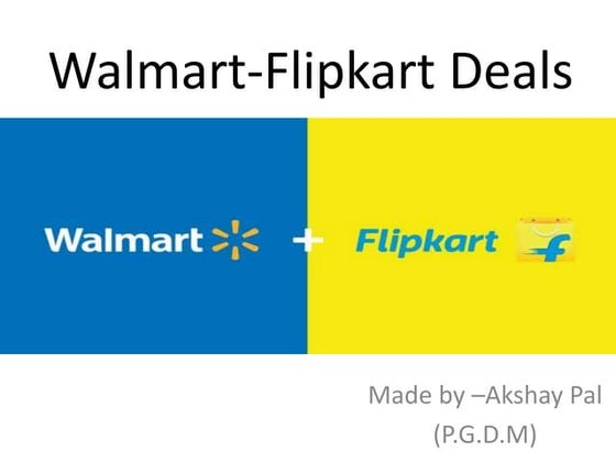 Walmart ppt | PPT