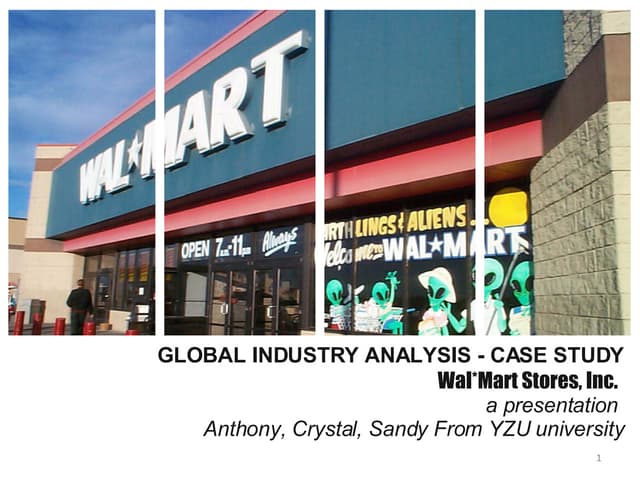 Walmart- Innovations case study