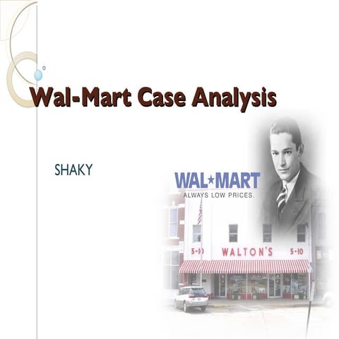 Walmart T5 | PPT | Business | Business and Finance