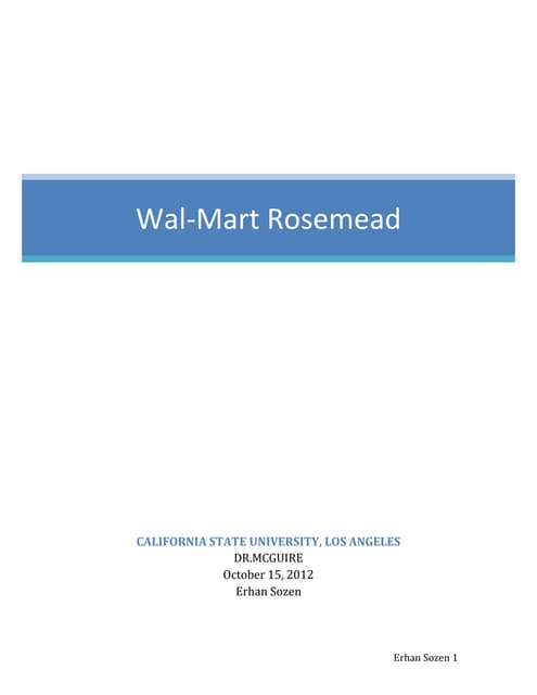 The Wal-Mart Effect | PPT